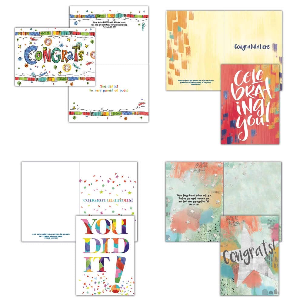 Congratulations - You Did It! Boxed Congratulation Cards