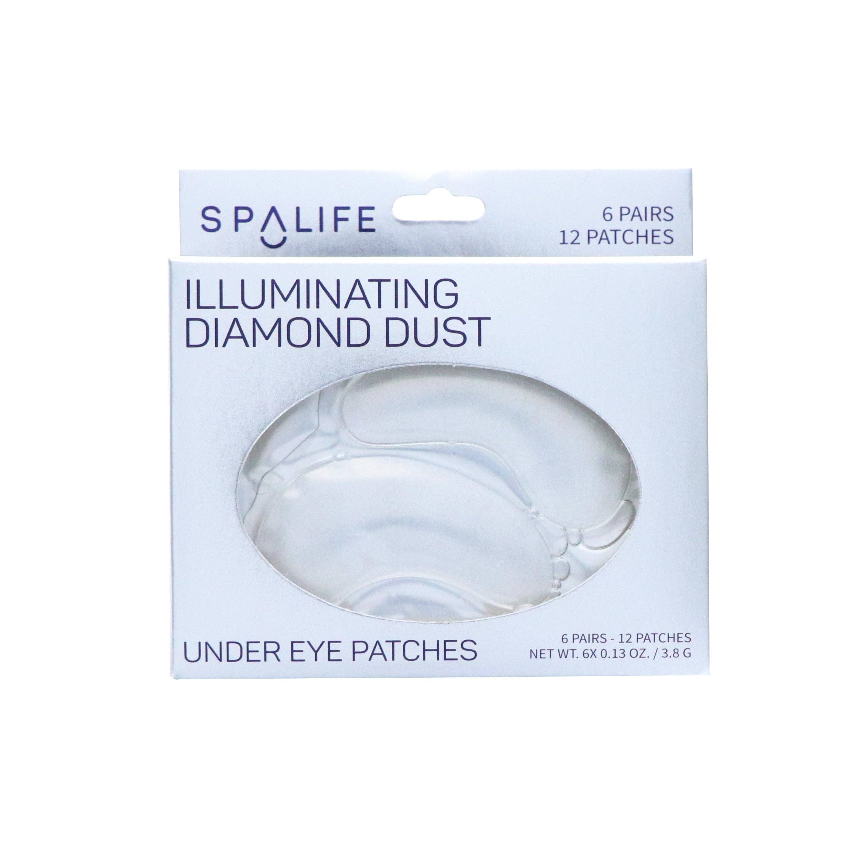 My Spa Life - Illuminating Diamond Dust Under Eye Patches - 6 Pack